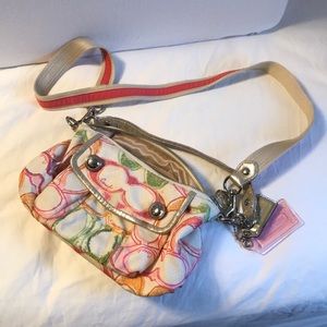 Coach | Bags | Coach Poppy Colorful Crossbody Bag | Poshmark